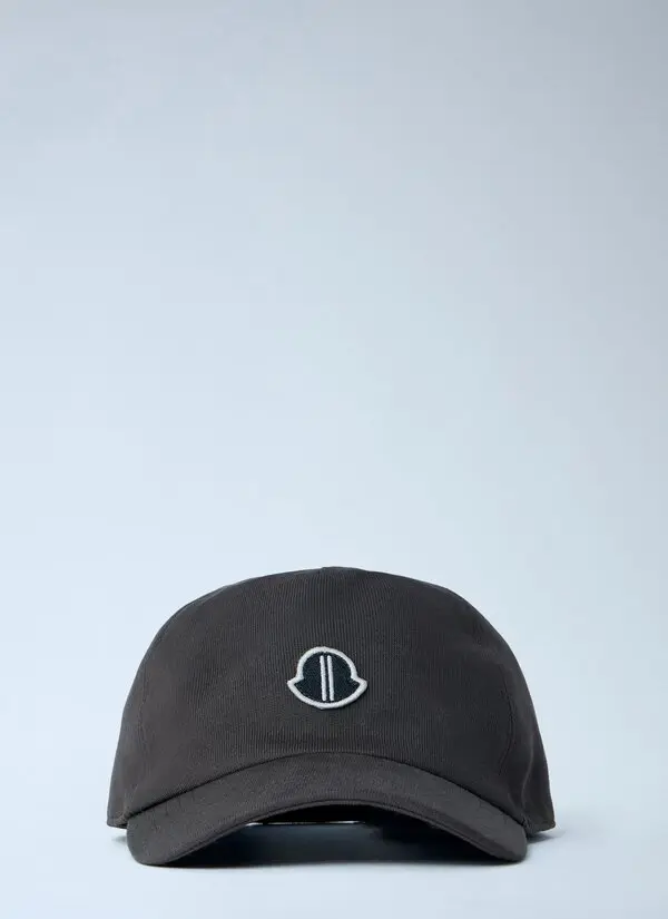 Moncler Embroidered Logo Baseball Cap - Gray