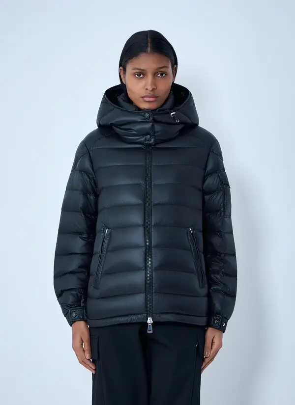 Moncler Dalles Quilted Hooded Down Jacket - Black