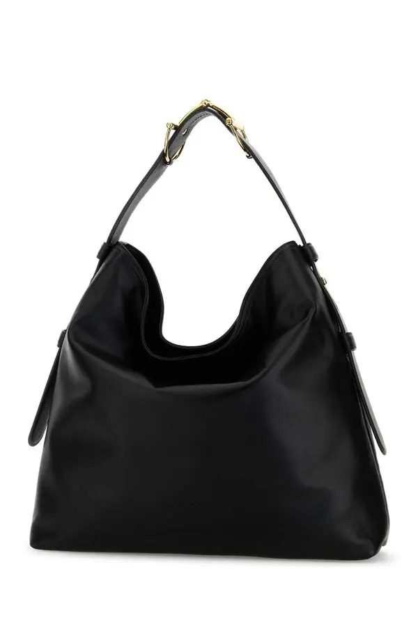 Gucci Beatrix Leather Shopping Bag - Black