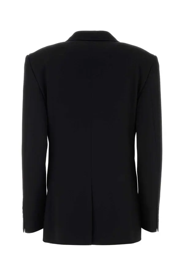 Balenciaga Wool Blazer - Black