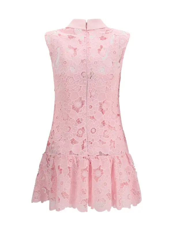 SELF-PORTRAIT Guipure Mini Dress