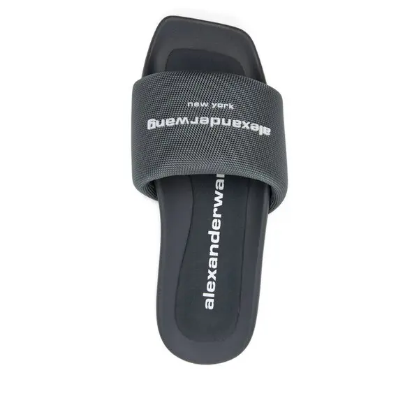Alexander Wang Grey Logo Slides