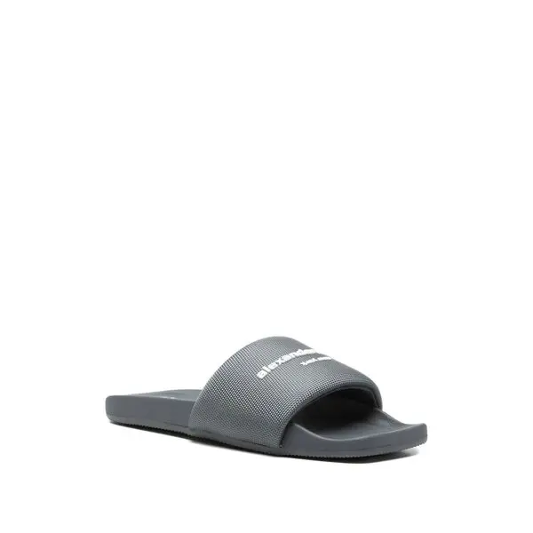 Alexander Wang Grey Logo Slides
