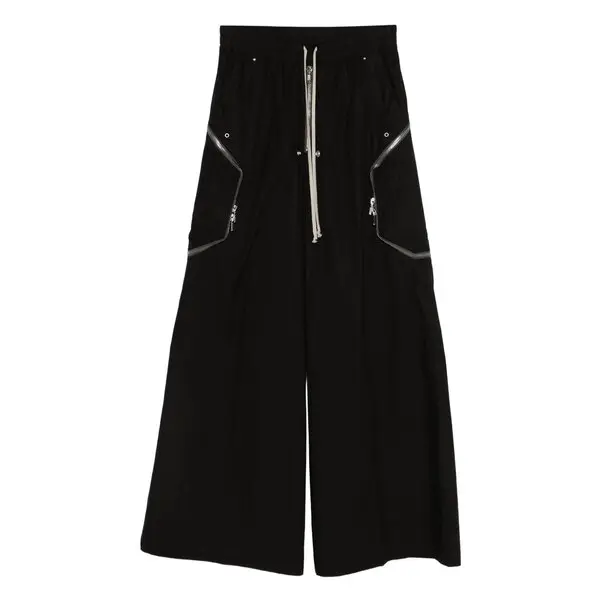 Rick Owens Wide-leg Trousers - Black