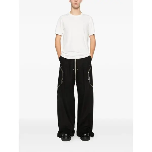 Rick Owens Wide-leg Trousers - Black