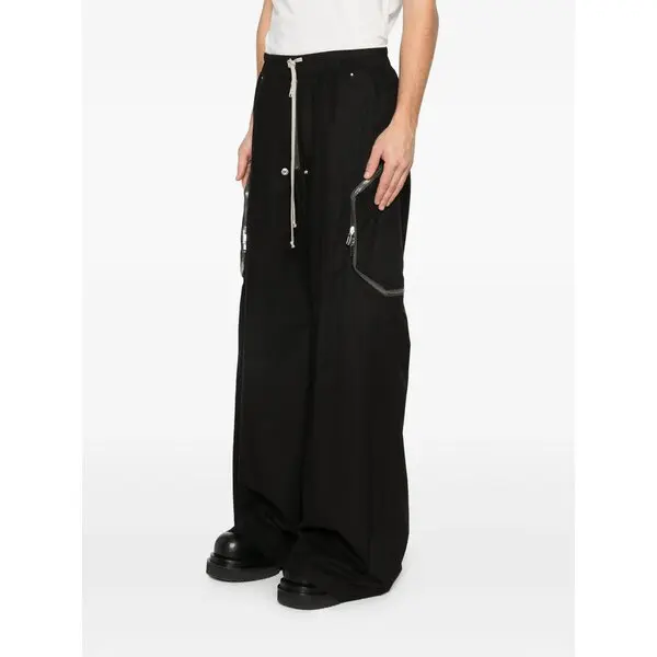 Rick Owens Wide-leg Trousers - Black