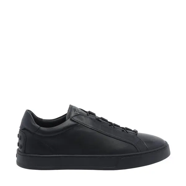 TOD'S Suede Lace-up Sneakers - Black