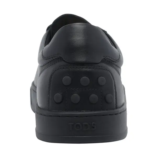 TOD'S Suede Lace-up Sneakers - Black