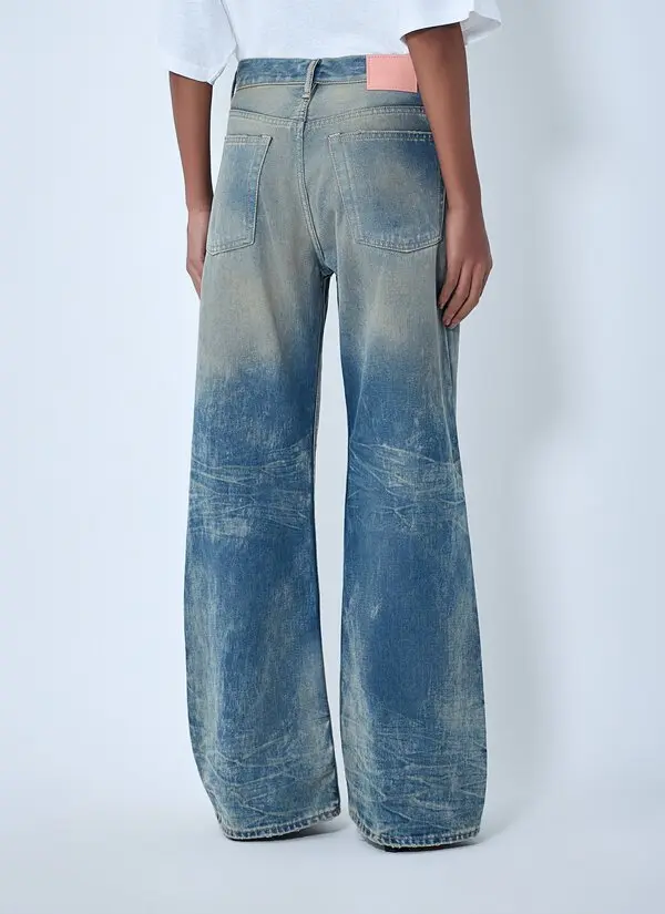Acne Studios 2021f Five-pocket Straight Leg Jeans