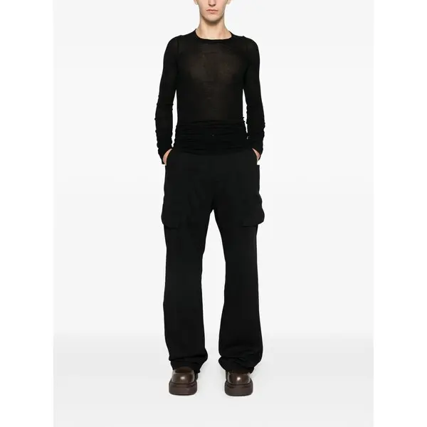 Rick Owens Wide-leg Wool Trousers