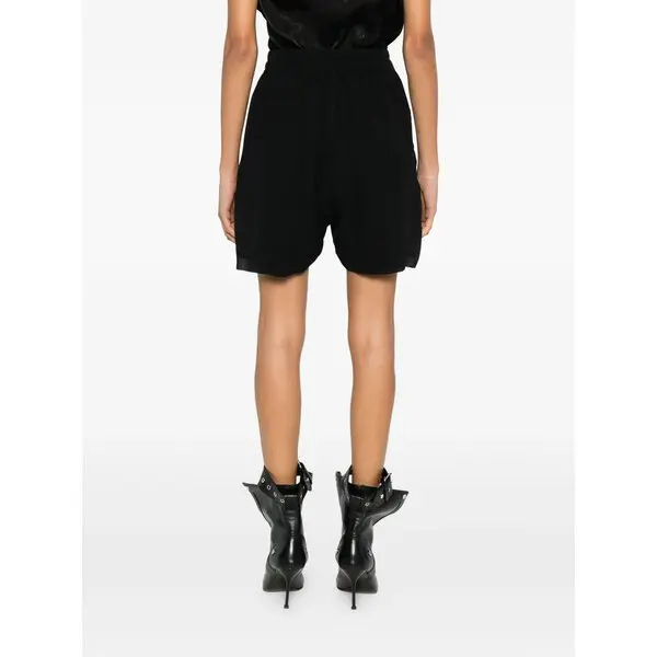 Rick Owens Silk Blend Panel Shorts