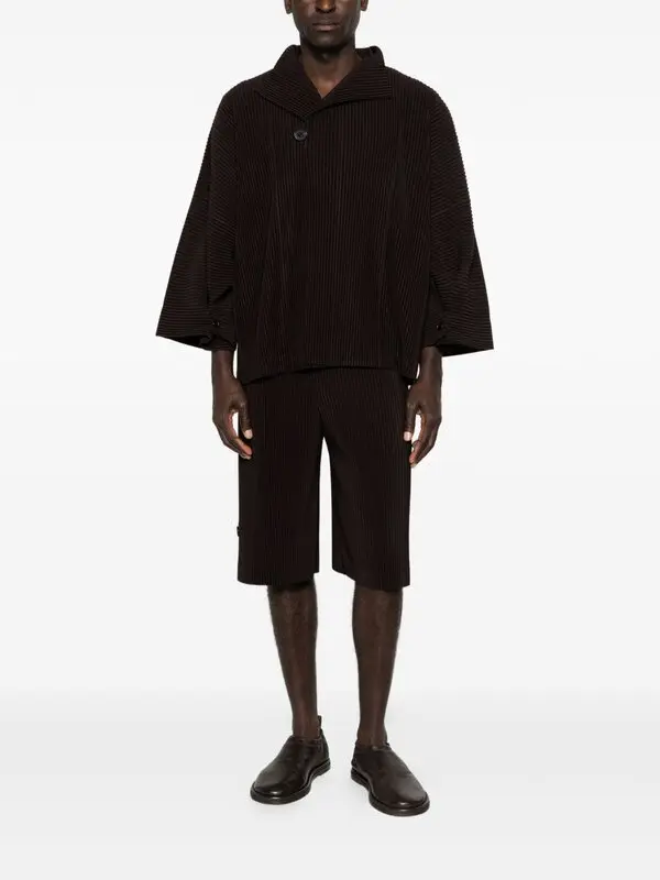 Issey Miyake Homme Plissé Pleated Shorts