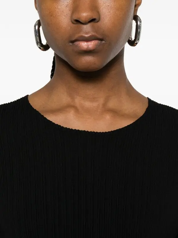 Issey Miyake Pleated Midi Dress - Multicolor