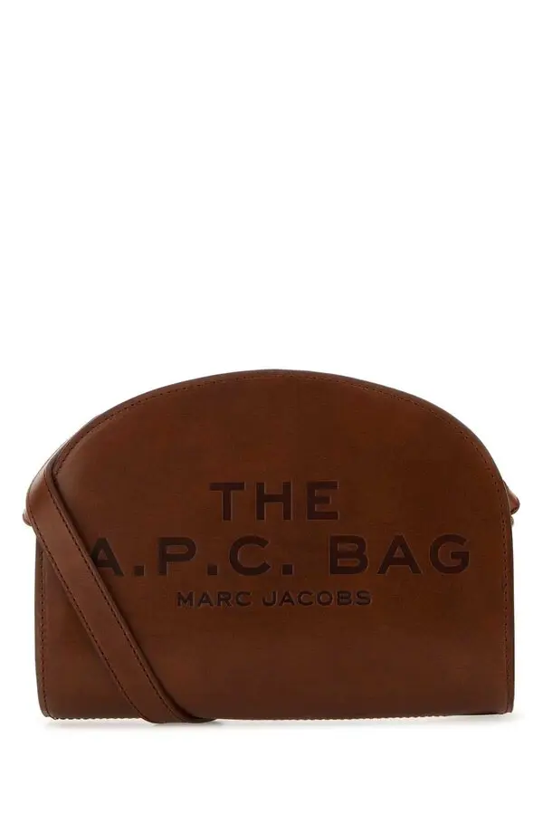 A.p.c. X Marc Jacobs Demi Lune Crossbody Bag - Brown