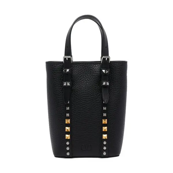 Valentino Garavani Mini Rockstud Tote Bag - Gold