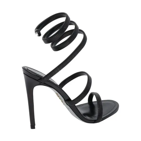 Rene Caovilla Juniper Pump Sandals - Black