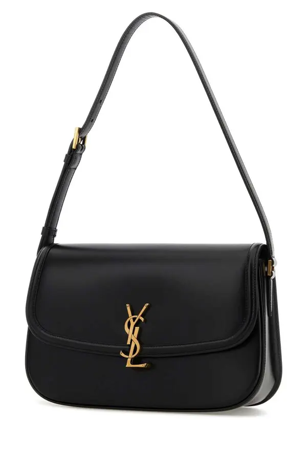 Saint Laurent Medium Solferino Shoulder Bag - Black