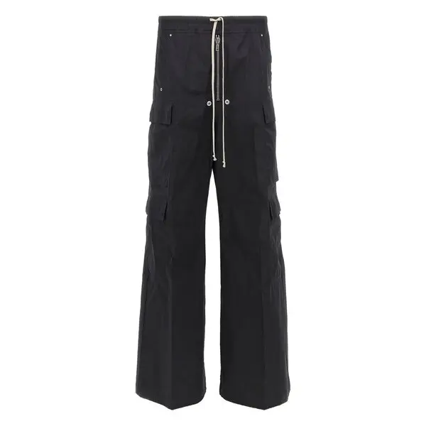 Rick Owens Wide-leg Trousers - Black