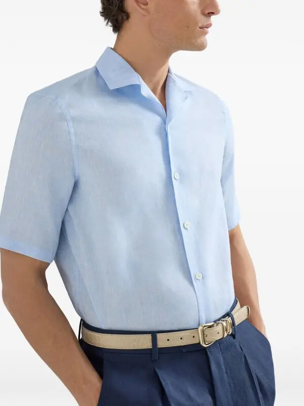 Brunello Cucinelli Linen Shirt - Multicolor