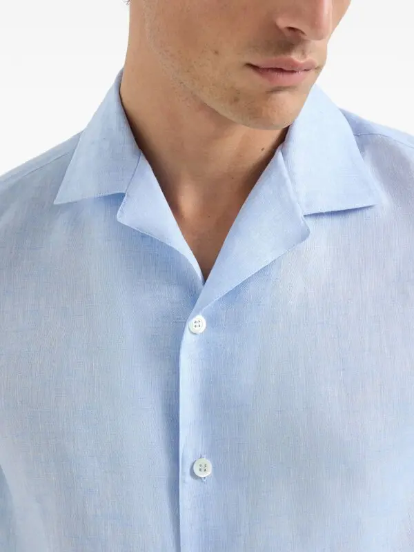 Brunello Cucinelli Linen Shirt - Multicolor