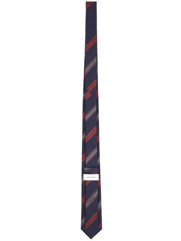 FERRAGAMO Silk And Wool Cravat