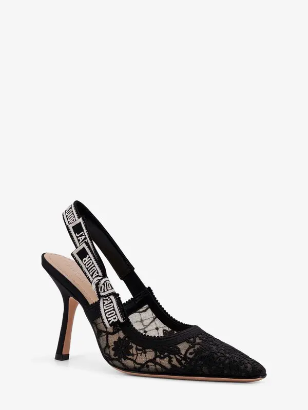 Dior J'adior Lace Slingback Pumps