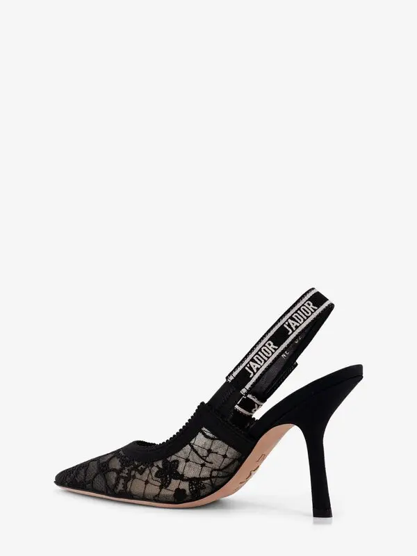 Dior J'adior Lace Slingback Pumps