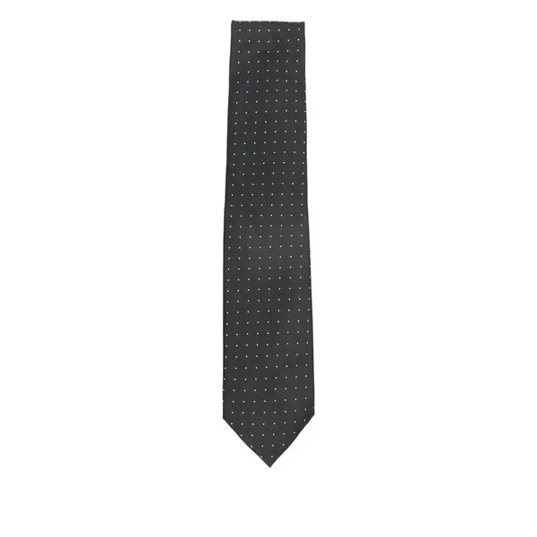 TOM FORD Polka Dot Silk Neck Tie - Black