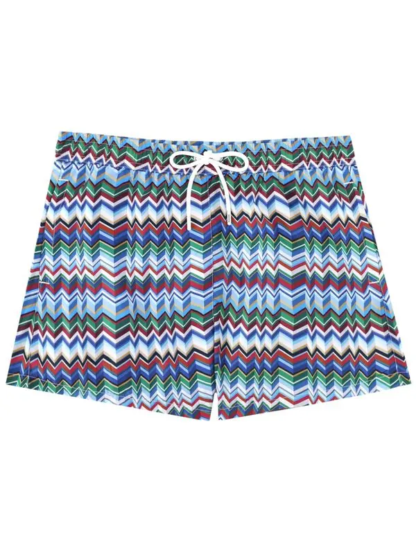 Missoni Printed Swim Trunks - Multicolor