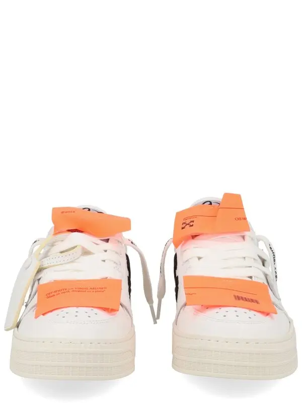 Off-White 3.0 Court" Low Top Sneakers - White