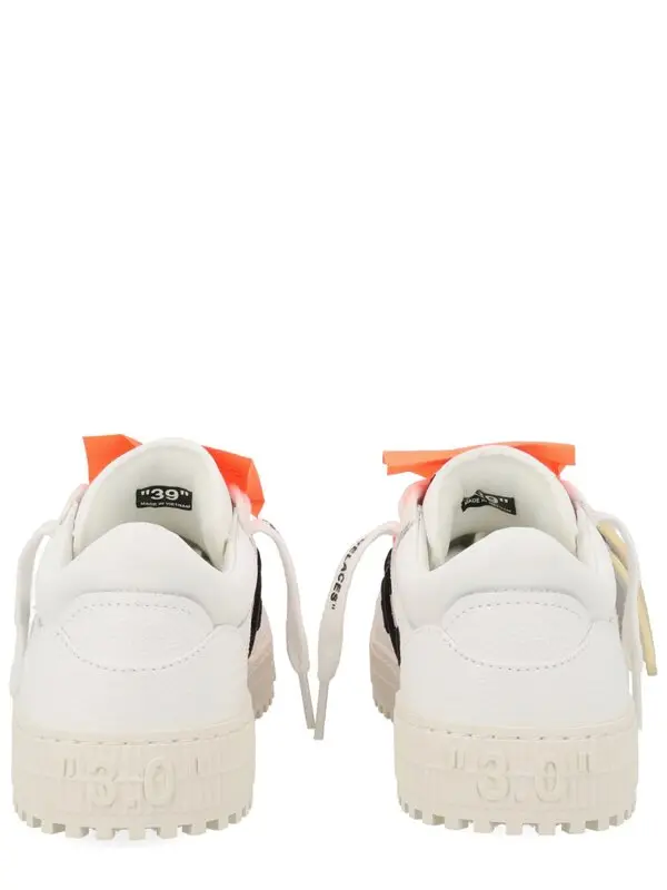 Off-White 3.0 Court" Low Top Sneakers - White