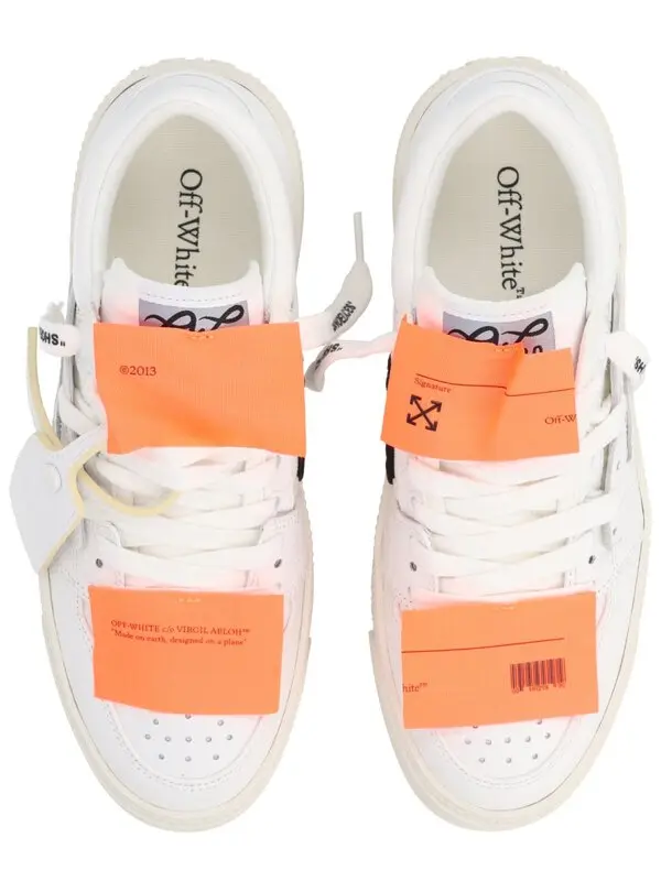 Off-White 3.0 Court" Low Top Sneakers - White