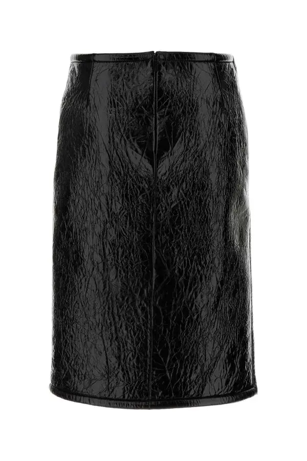 Gucci Leather Skirt
