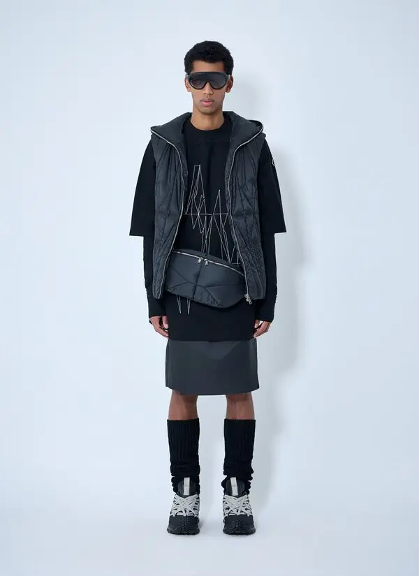 Moncler Geocamo Flight Quilted Hooded Gilet