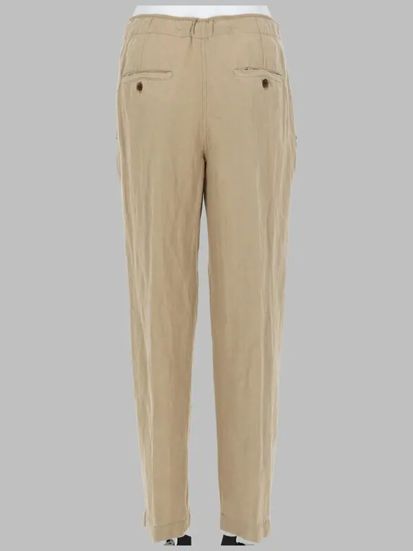 Isabel Marant Étoile Sharony" Linen & Silk Trousers - Cream