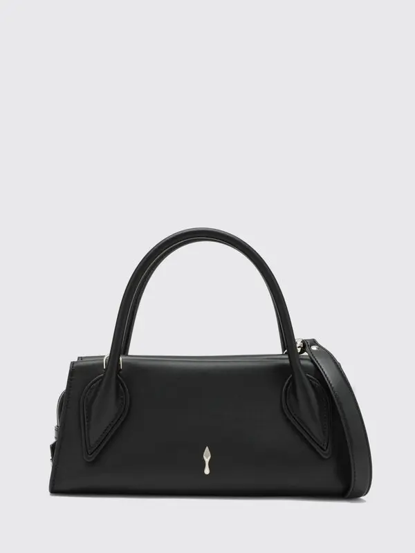CHRISTIAN LOUBOUTIN Calfskin Handbag - Black