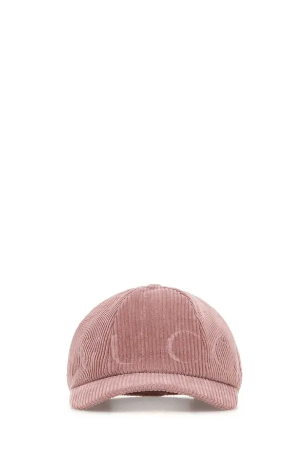 Gucci Corduroy Baseball Cap - Pink