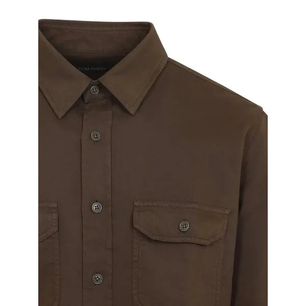TOM FORD Shirts - Brown