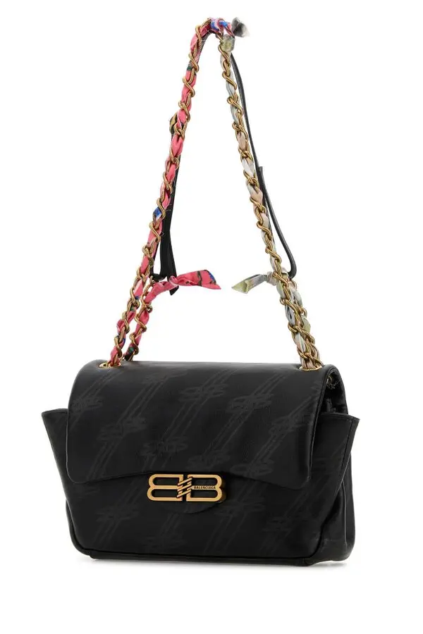 Balenciaga Printed Leather Mini Darling Shoulder Bag - Multicolor