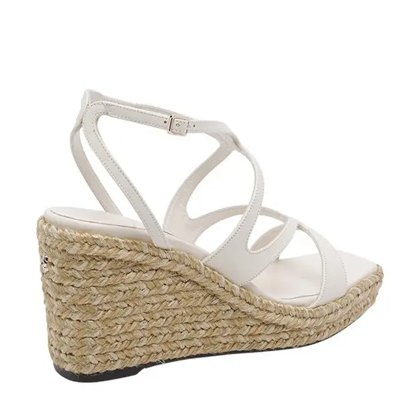 JIMMY CHOO Ayla Rope Wedge Sandals