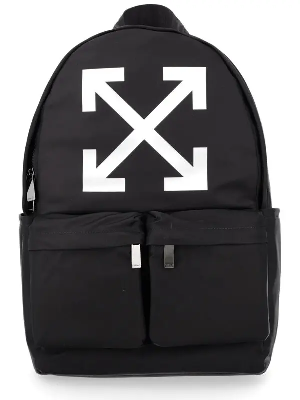 Off-White Full Arrow Backpack - Black