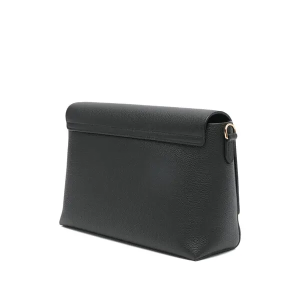 Burberry Check Pattern Leather Shoulder Bag