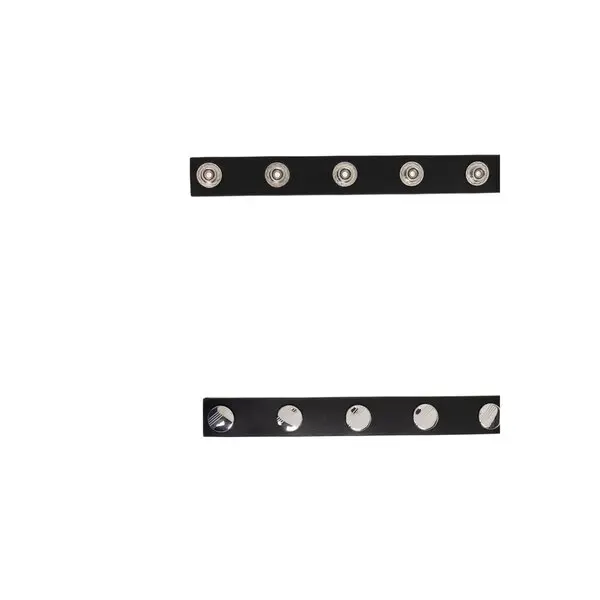 Attico Calf Leather Belt With Press-stud Fastening