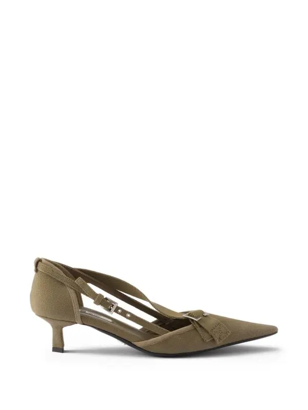Prada Canvas Pumps - Multicolor