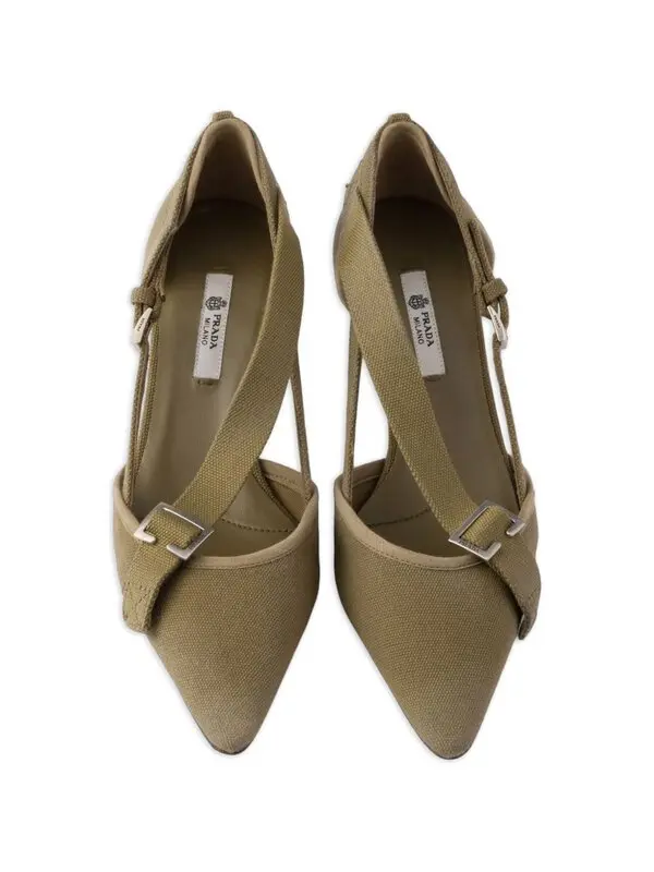 Prada Canvas Pumps - Multicolor