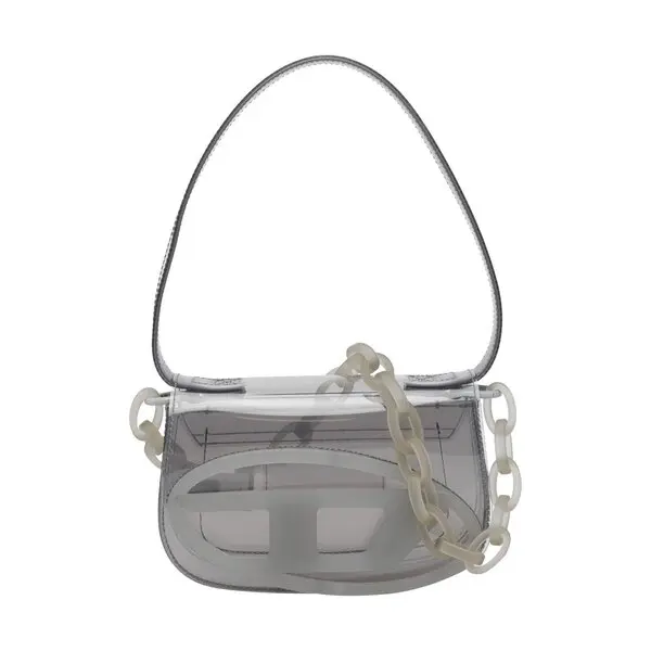 DIESEL® 1dr Shoulder Bag - Gray