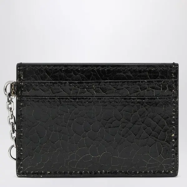 Alexander McQueen T-bar Credit Card Holder /caramel