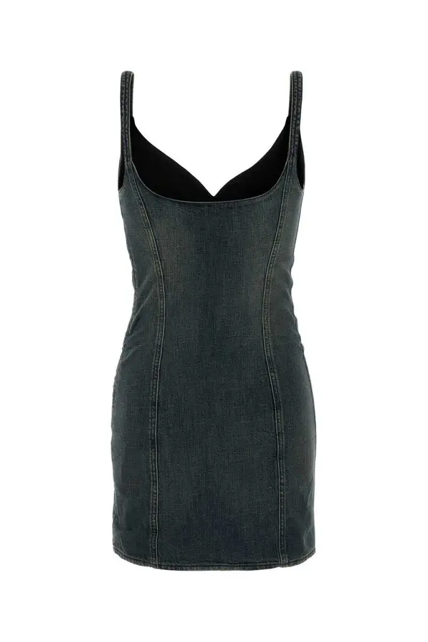 Balenciaga Denim Mini Dress