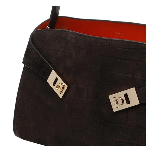 FERRAGAMO Small Hug Shoulder Bag