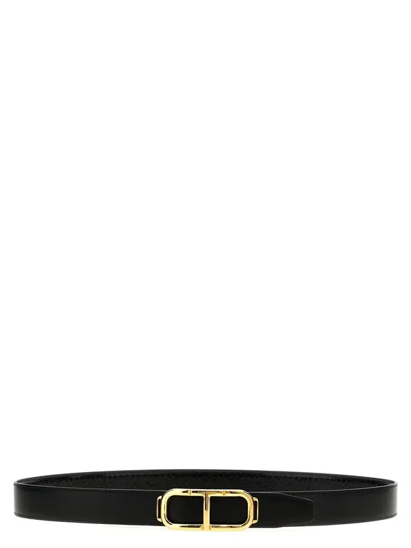 TOM FORD Reversible Logo Belt - Black